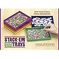 Amazon.com: Bits and Pieces – Stack-Em Sorting Trays - Puzzle Piece Organizer – Stackable ...