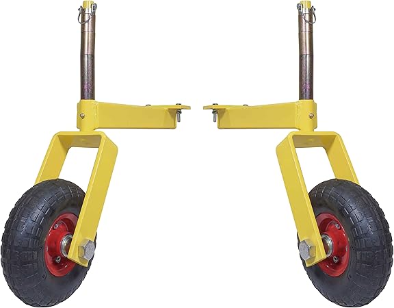 Amazon.com : Titan Attachments Landscape Rake Wheel Kit : Garden & Outdoor