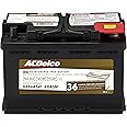 ACDelco Gold 48AGM 36 Month Warranty AGM BCI Group 48 Battery, Black ...
