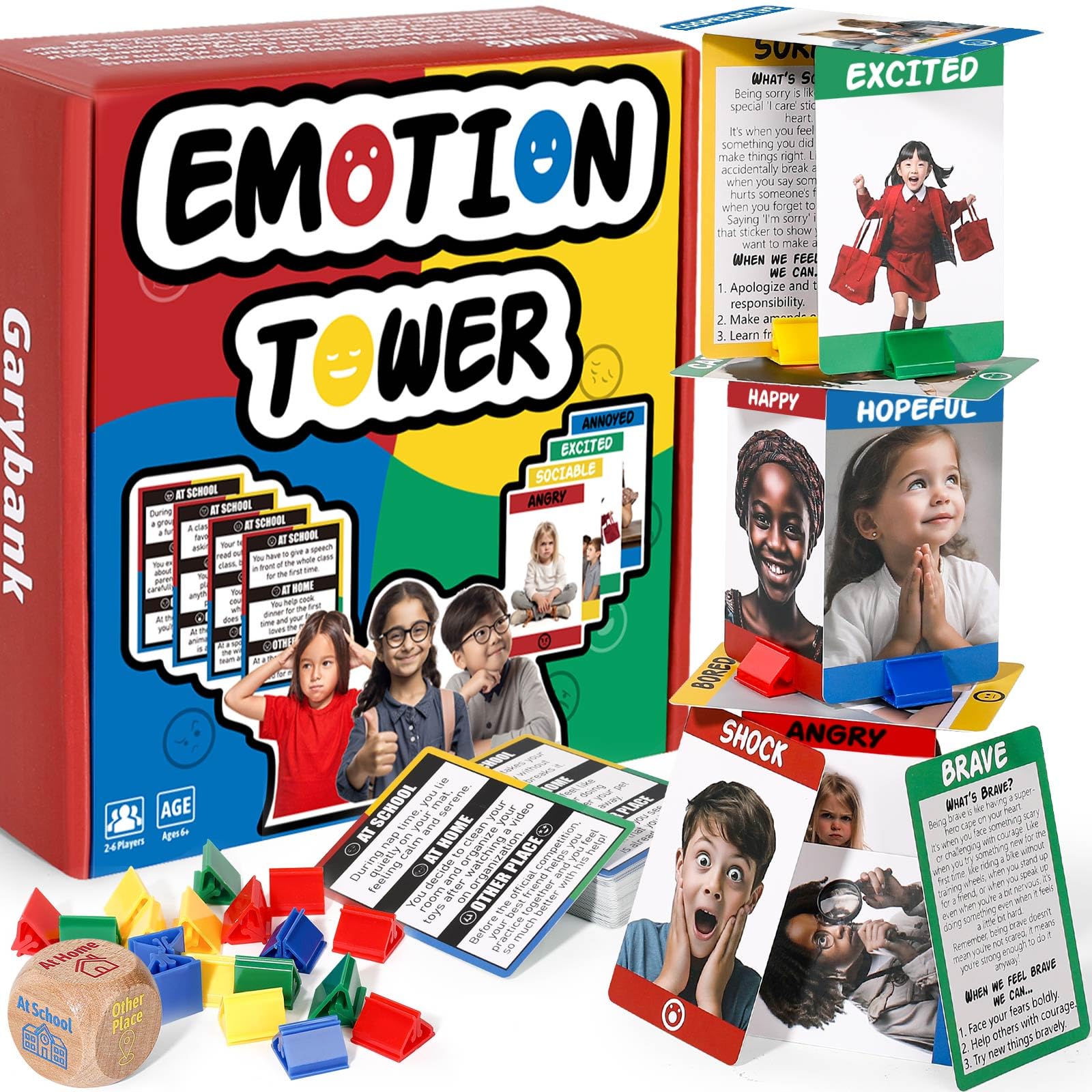 Garybank Social Emotional Learning Activities Game - Tower of Emotion ...