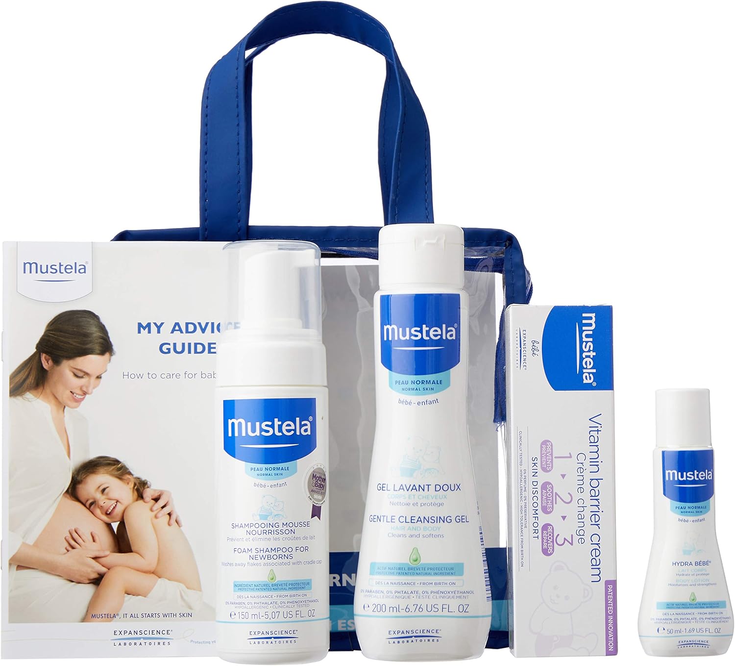 Mustela Newborn Set - for Normal Skin, 4 Pieces: Amazon.com.au: Baby