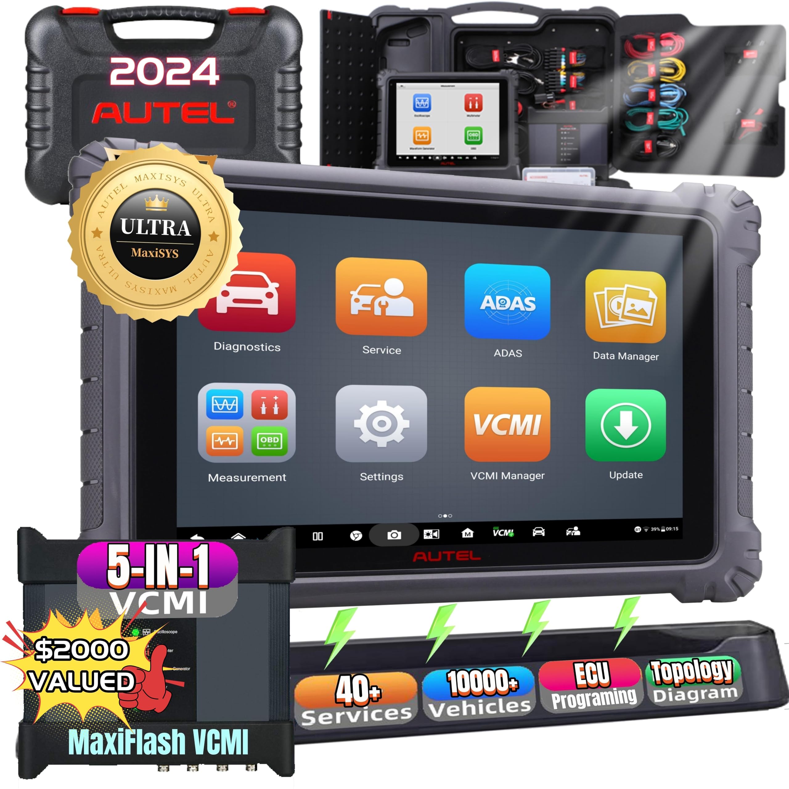 Mua MaxiSys Ultra OBD2 Scanner, 2024 Top MS Ultra Lntelligent ...