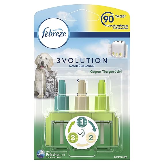 Febreze Diffuseur 3 Volution Recharge de désodorisant contre les odeurs ...