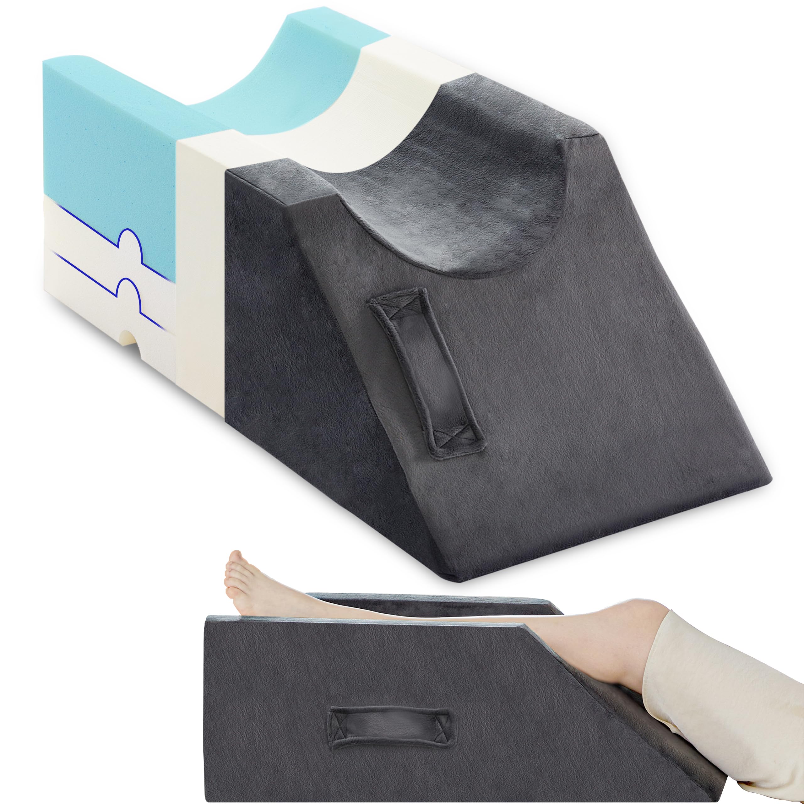 Mua Adjustable Leg Elevation Pillow with Dual Handles, Support ...