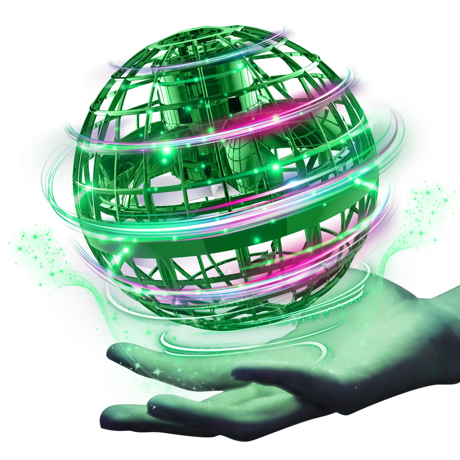 Flying Orb Ball, 2024 Upgraded Flying Ball Toy, Hand Controlled ...