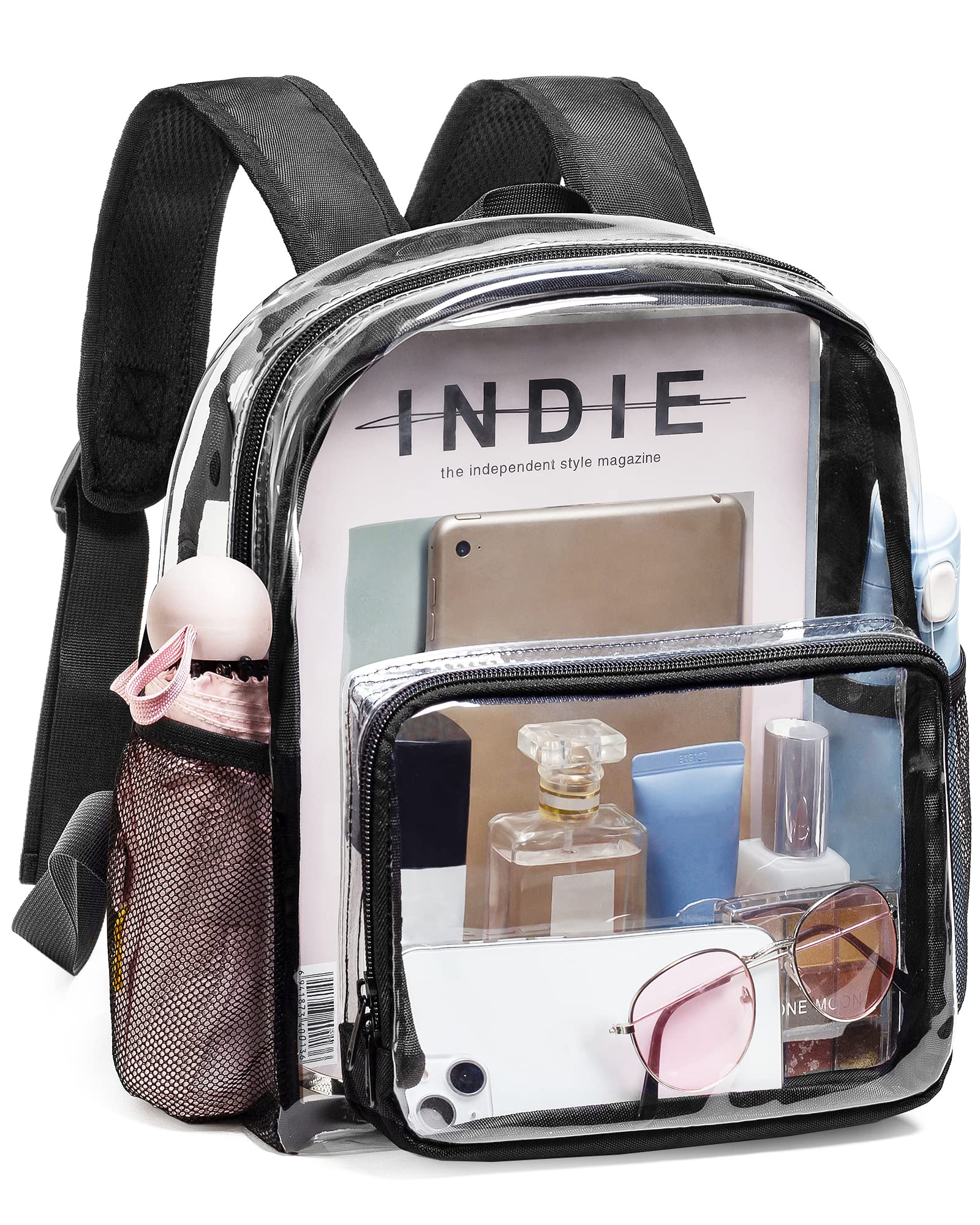 Vorspack Clear Mini Backpack - Stadium Approved 12x12x6 Small, Stadium ...