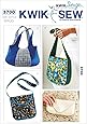 Amazon.com: Kwik Sew K3700 Kwik Serge Bags Sewing Pattern, No Size ...