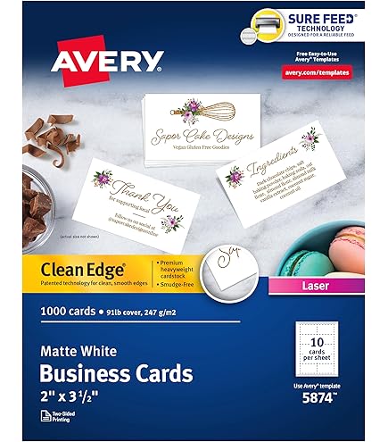 Avery 8371 Template Blank Business Card