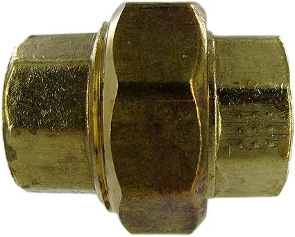 Brass Union Coupling - 3/4" - - Amazon.com