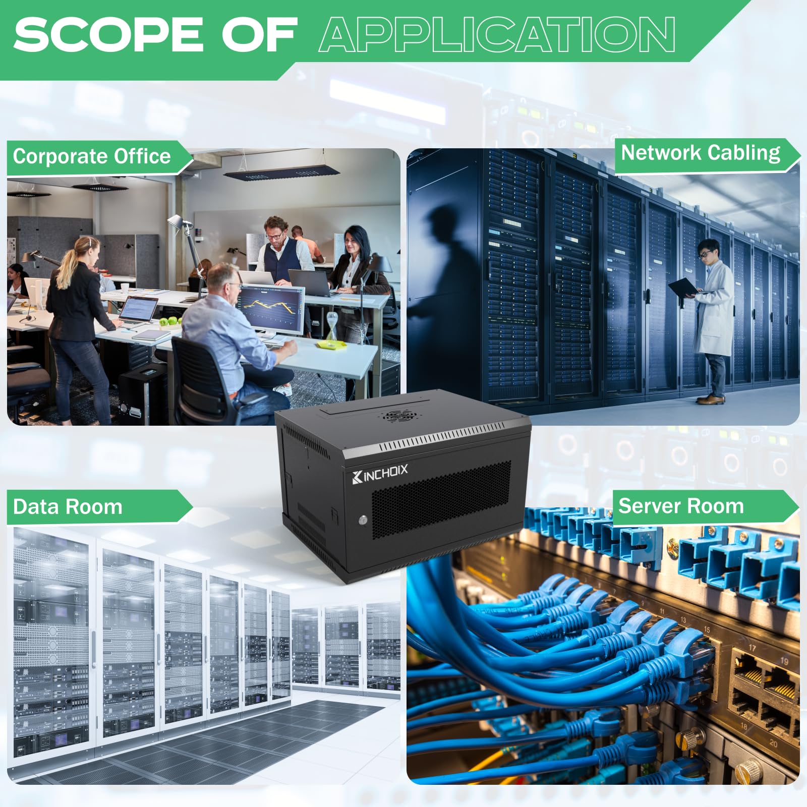 Mua 6u Server Cabinet Wall Mount Network Rack Enclosure Cabinet