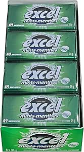 Excel Mints Spearmint, 34gm Tin, 8 Count: Amazon.ca: Grocery