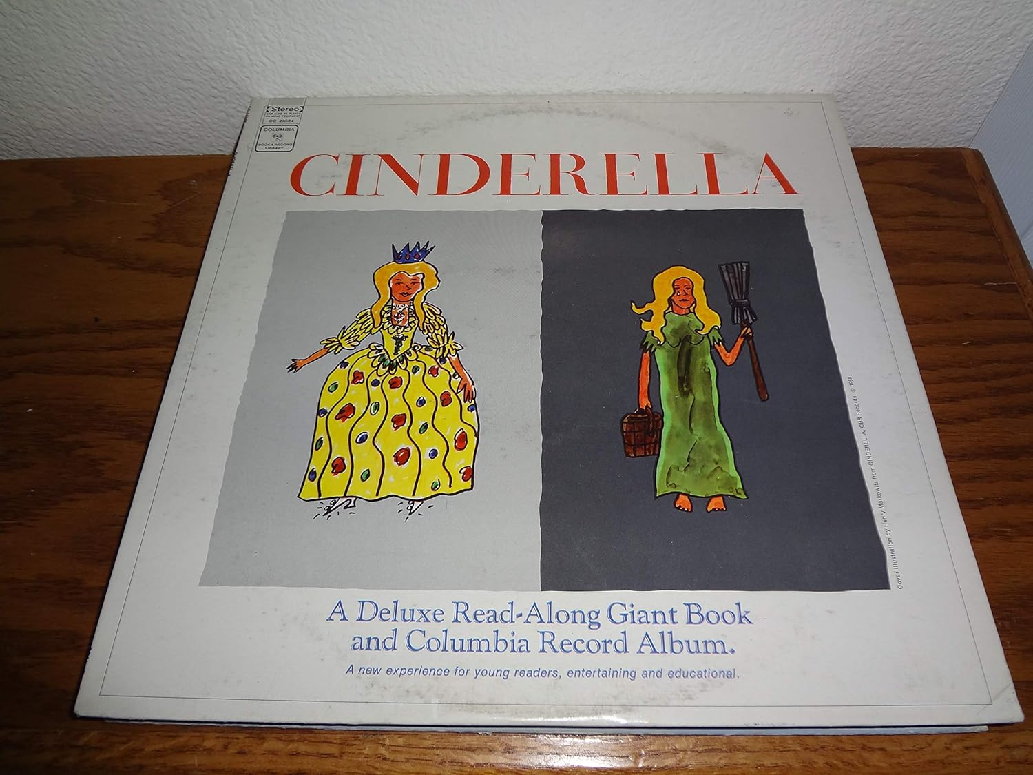 Narrated by Shirley Brown - Cinderella: A Deluxe Read-Along Giant Book ...