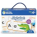 Amazon.com: Learning Resources Spelling Puzzle Cards, Kindergarten ...