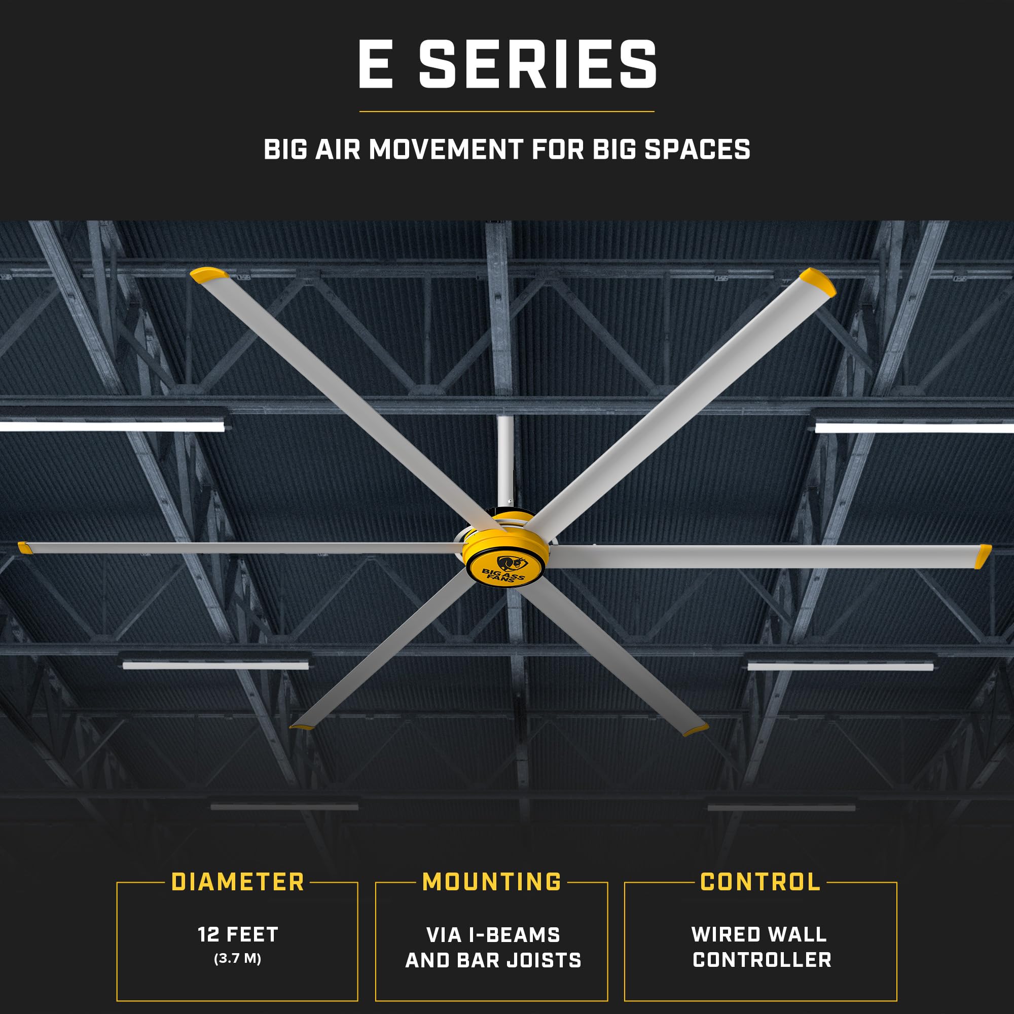 Mua Big Ass Fans – Ceiling Fan 6 Blade Cooling Indoor Commercial ...