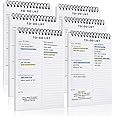 Amazon.com : To Do List Notepad 6 Pack: Has Multiple Functional Sections - 5.2 x 8" 35 Sheets ...
