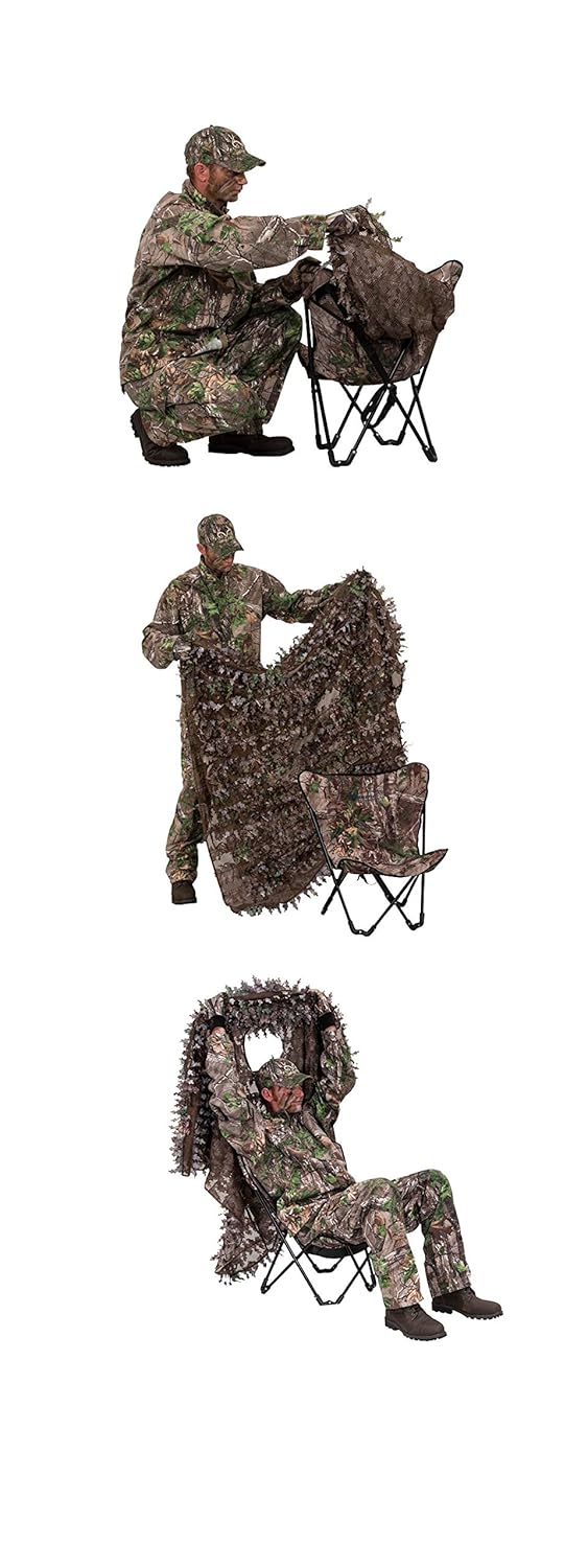 Clothing Realtree Max 4 Camouflage Ameristep 3D Leafy Poncho Sports