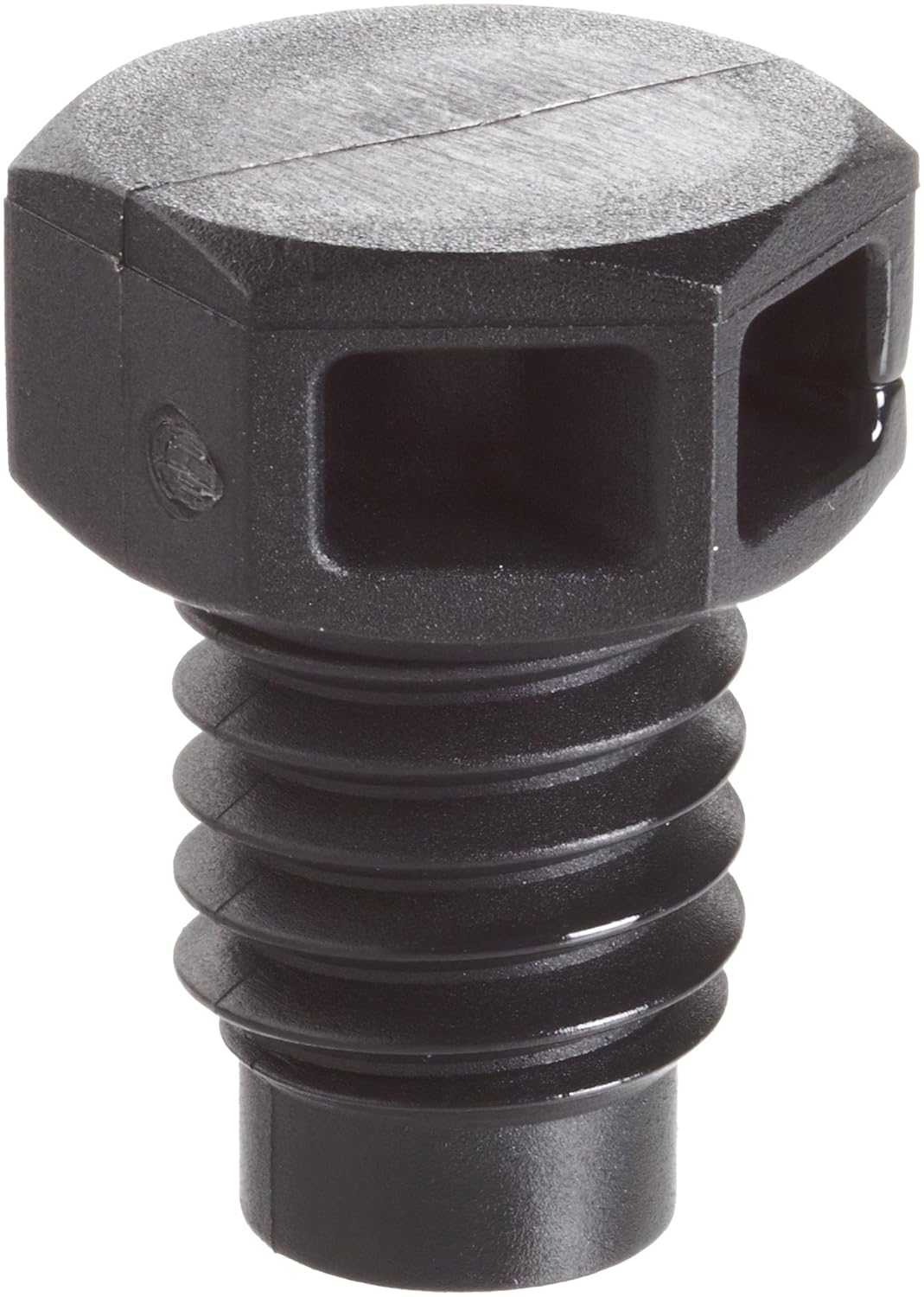 Value Plastics M6 x 1 Thread Plug 5/16" Hex Black Nylon (Pack of 5 ...