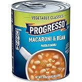 Amazon.com : Progresso Macaroni and Bean Soup, 19 Ounce (Pack of 12 ...
