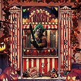 Amazon.com : MorningRo 2 Pcs Halloween Clown Metal Signs Beware of ...
