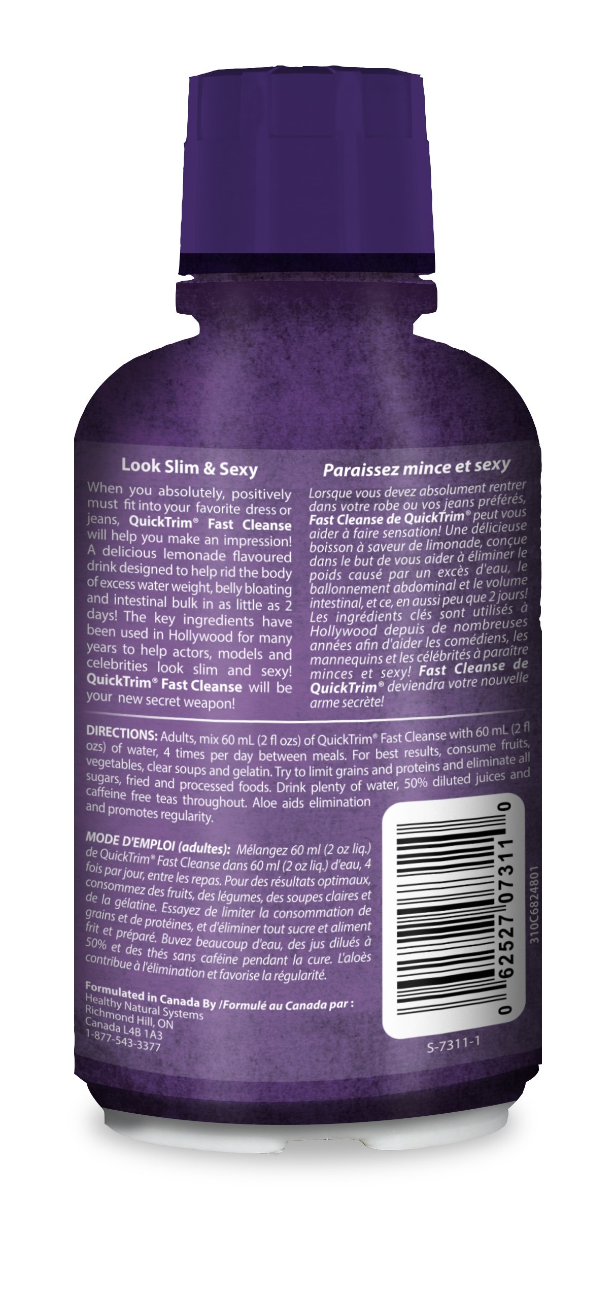 QuickTrim Fast Cleanse 48 Hour Super Detox Lemonade Flavour Cleanse ...