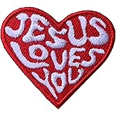 Amazon.com: AAVEDGE Christian Iron On Patches, God is Good Jesus Patch ...