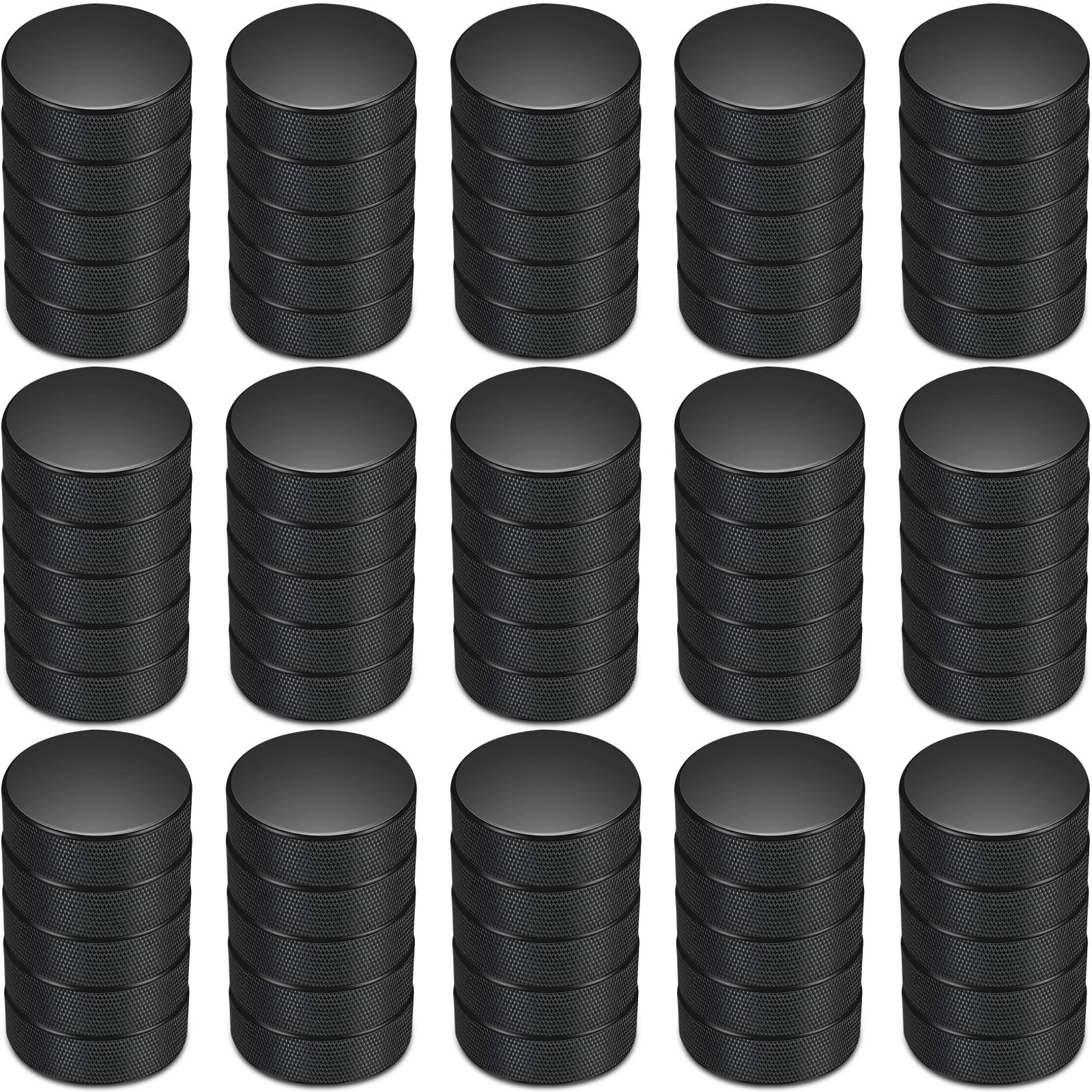 Wettarn 20 Pcs Foam Ice Hockey Pucks Indoor Knee Hockey Pucks with Mesh ...