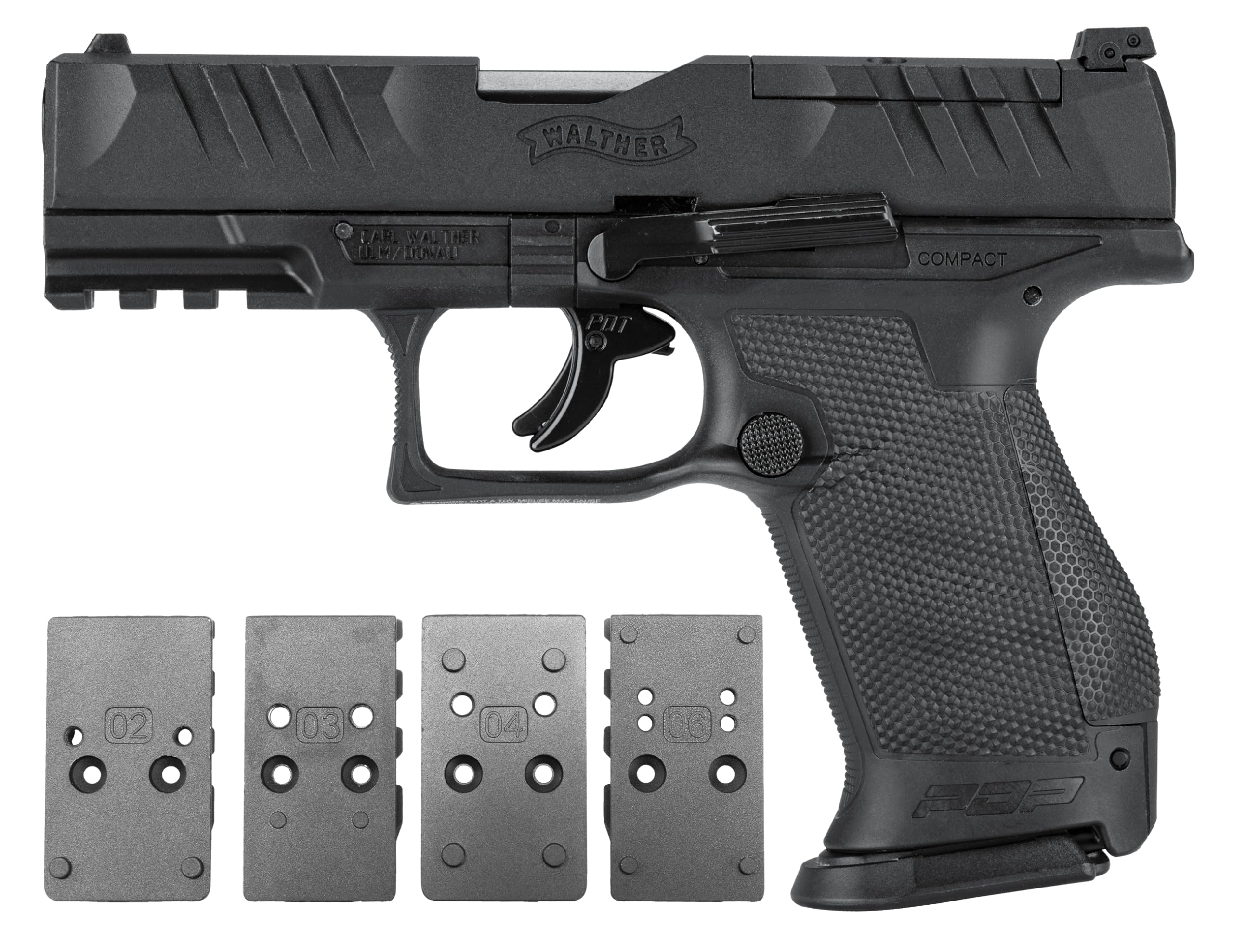 Umarex T4E Walther PDP Compact .43 Caliber Training Pistol Paintball Gun Marker, Black for sale ...
