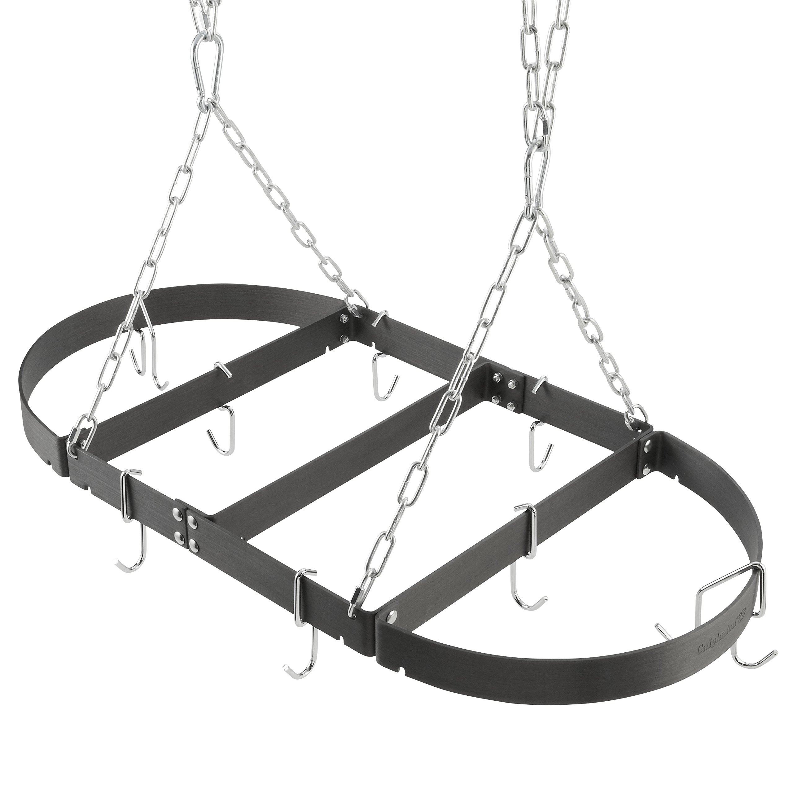 Calphalon Pot Racks 18" x 36" Oval Pot Rack - Hard Anodized | This is ...