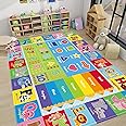 Amazon.com: LTKOUGFAM Kids Play Rug for Playroom, Kids Play Mat ABC ...
