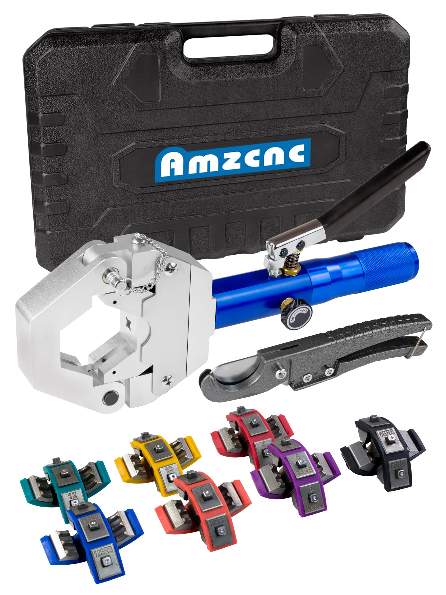 Mua 71500 Hydraulic A/C Hose Crimper Kit - Handheld Crimping Tool Set with Snap-On Dies for Air ...