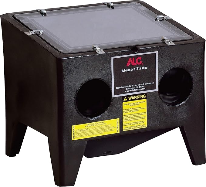 ALC Top-Open Benchtop Abrasive Blast Cabinet - Model Number 41389 ...