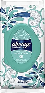 Amazon.com: Always 32 Piece Feminine Wipes, Fresh & Clean Scent, 0.498 ...