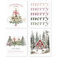 Amazon.com: HRQKO Preppy Pastel Christmas Wall Art Poster Prints Set of ...