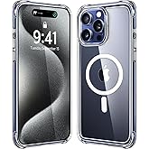 Amazon.com: Temdan Magnetic for iPhone 13 Pro Max Case,[Compatible with MagSafe][Mil-Grade ...