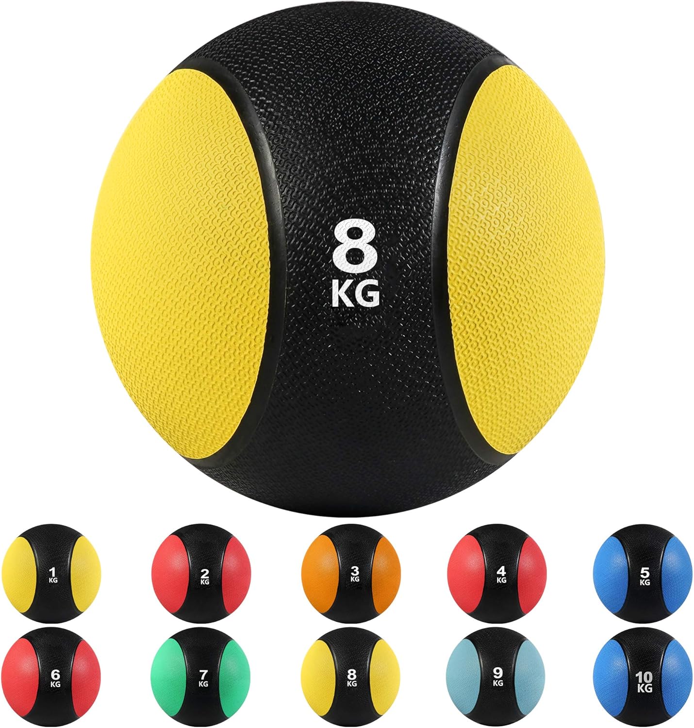 arteesol Balles médicales de 1, 2, 3, 4, 5, 6, 7, 8, 9, 10 kg - Idéales ...