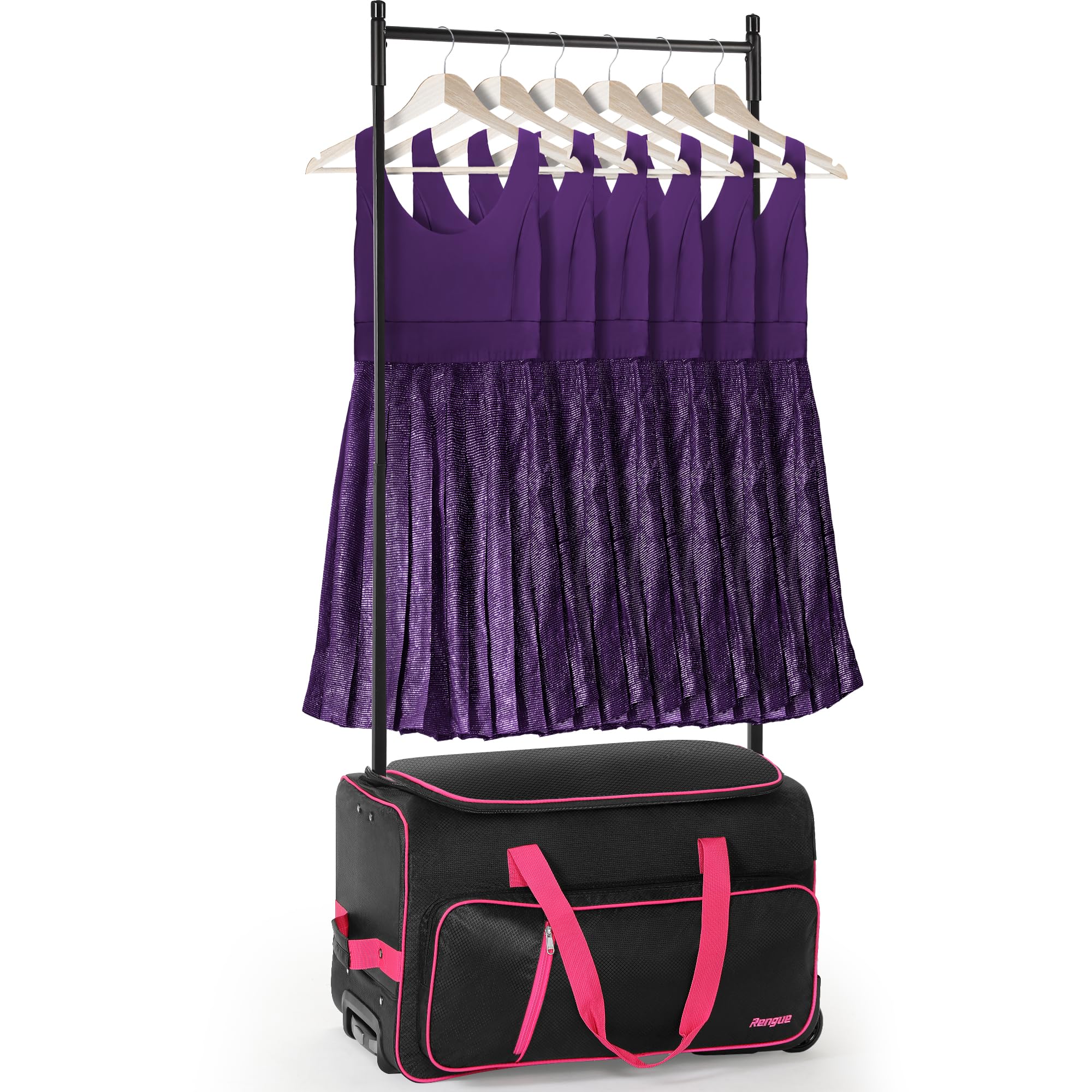 Rengue Dance Bag With Garment Rack, 23" Dance Duffle Bag with Garment ...