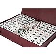Amazon.com: Asian Home Traditional Chinese Version Mahjong Game Set ...