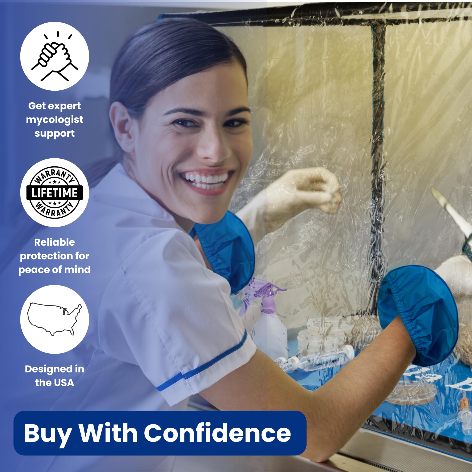 Mua Still Air Box Mycology (Sturdy) Mushroom Grow Box Alt to Laminar ...