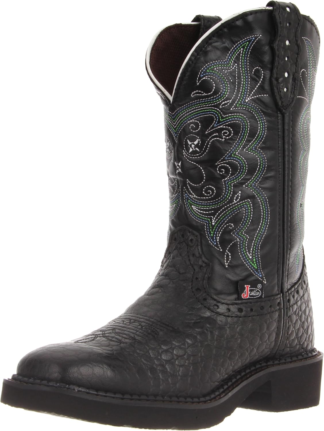 Justin Boots Gypsy Collection - Botas para Mujer (20,3 cm), Negro ...