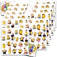 Amazon.com: Despicable Me 3 Stickers Party Favors - Bundle of 12 Sheets ...