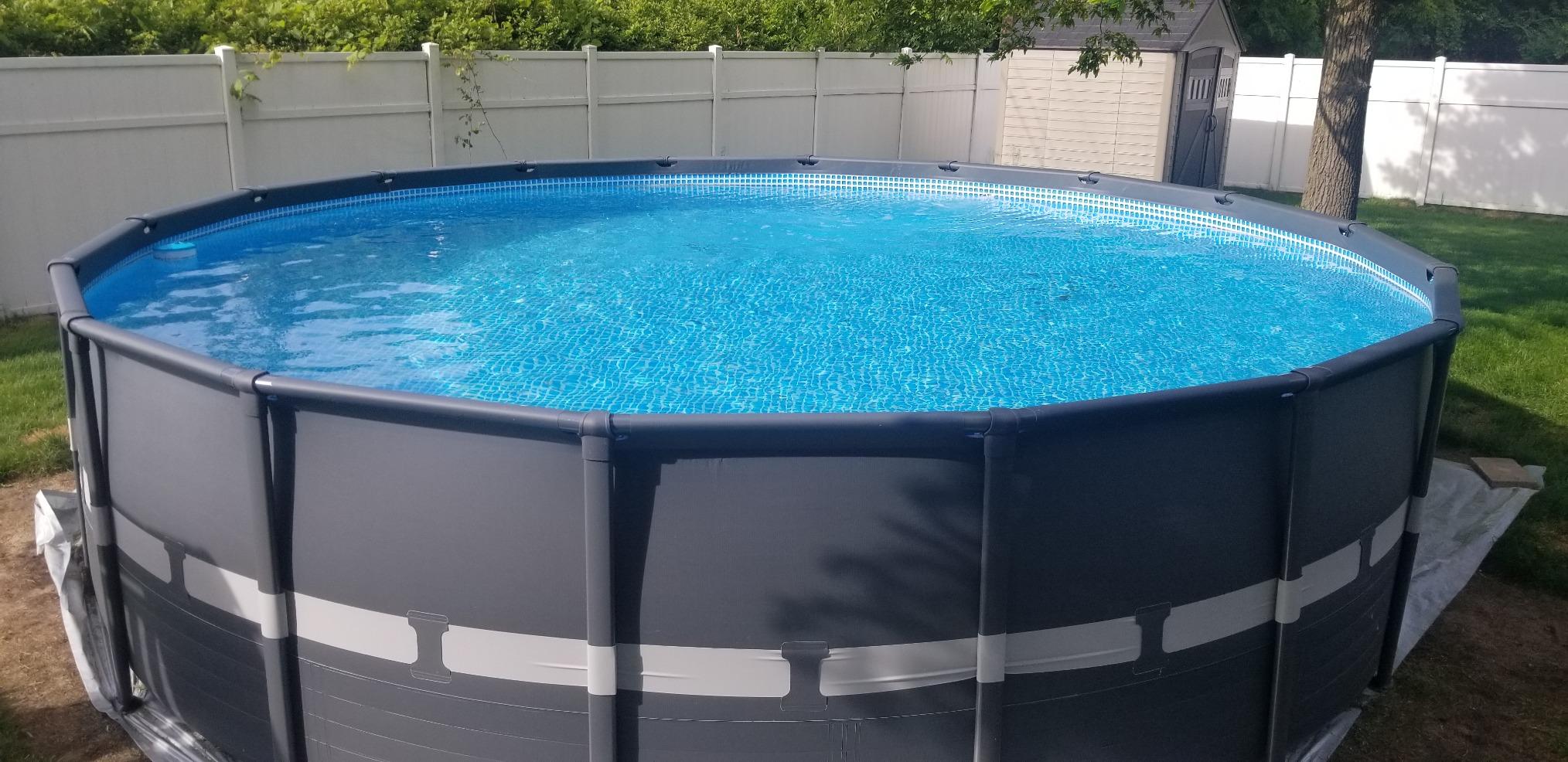 $31/mo - Finance Intex Ultra XTR Deluxe Above Ground Swimming Pool Set ...
