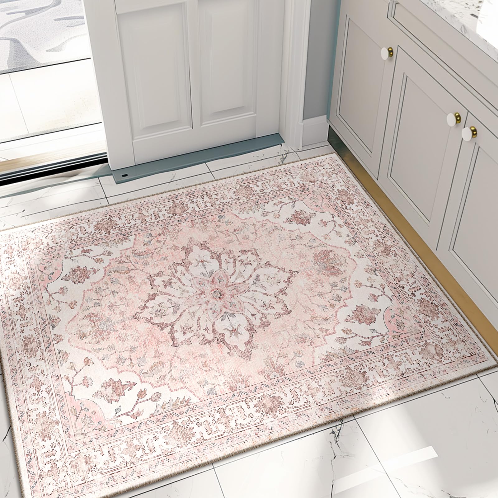 RELEANY 2x3 Area Rugs 2x3, Washable Rug, Non-Slip, Kitchen Rugs ...