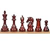 Royal Chess Mall Craftsman Knight Staunton Chess Pieces Only Chess Set ...