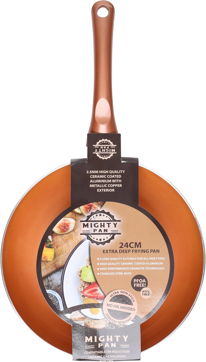 Padelle universali Padella antiaderente di rame con rivestimento ...