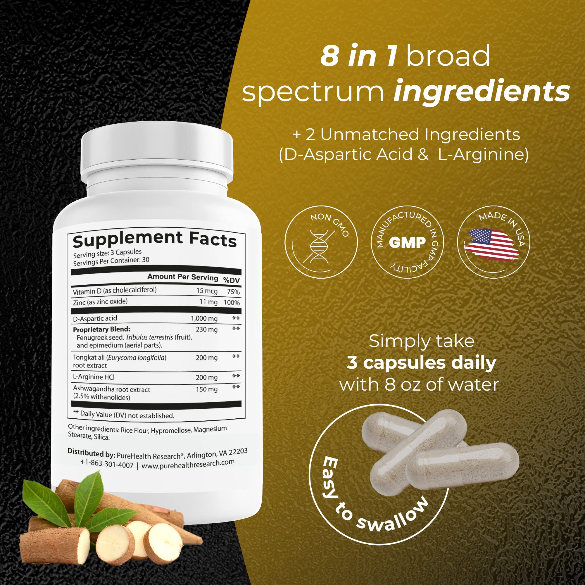 Mua PUREHEALTH RESEARCH Revitalize Your Manhood with Exuberant - Herbal ...