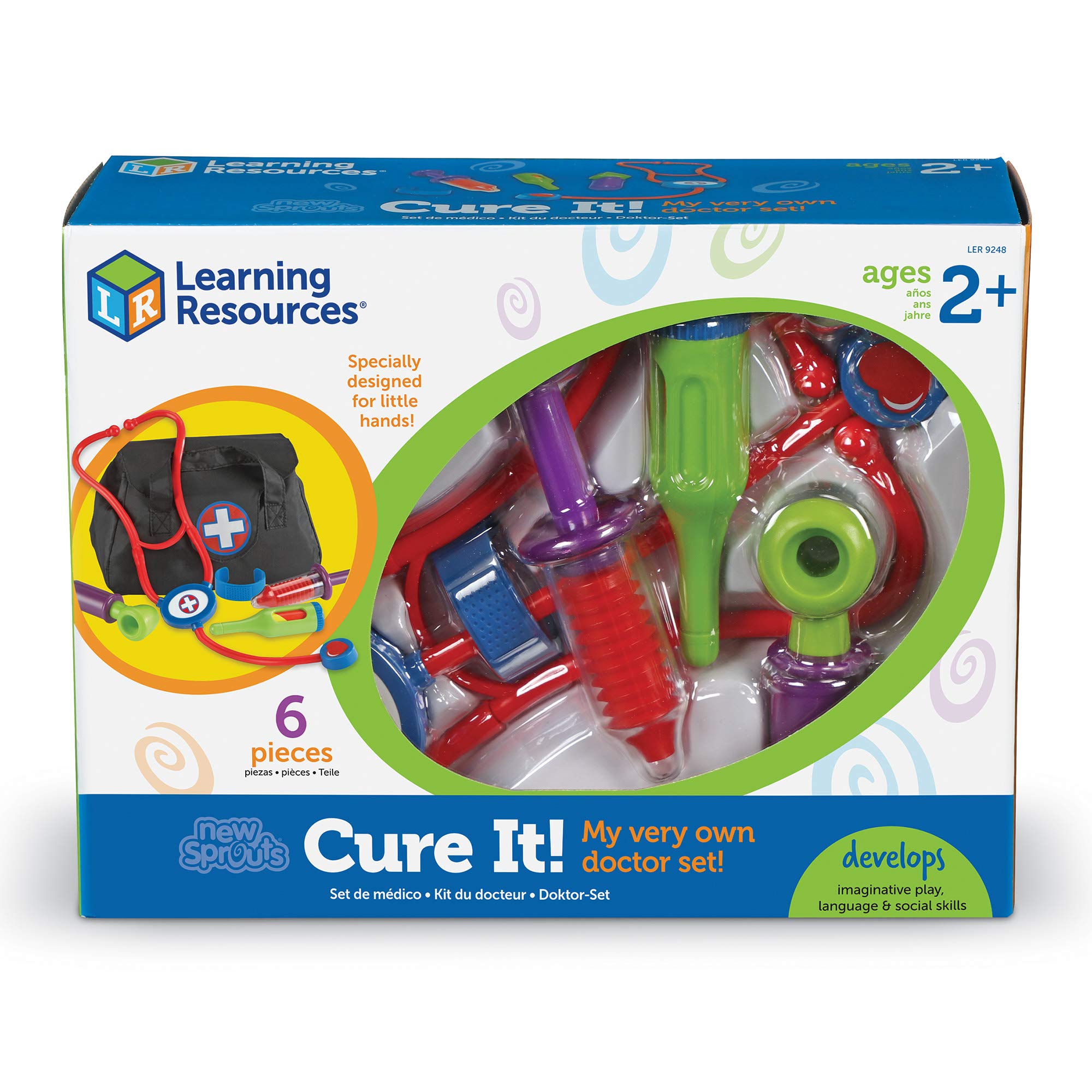 Mua New Sprouts Cure It! Doctor Kit for Kids, Pretend Play Doctor Set ...