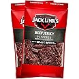 Amazon.com: Jack Link's Beef Jerky, Peppered, Large Jerky Bags - Flavorful Meat Snacks, Ready to ...