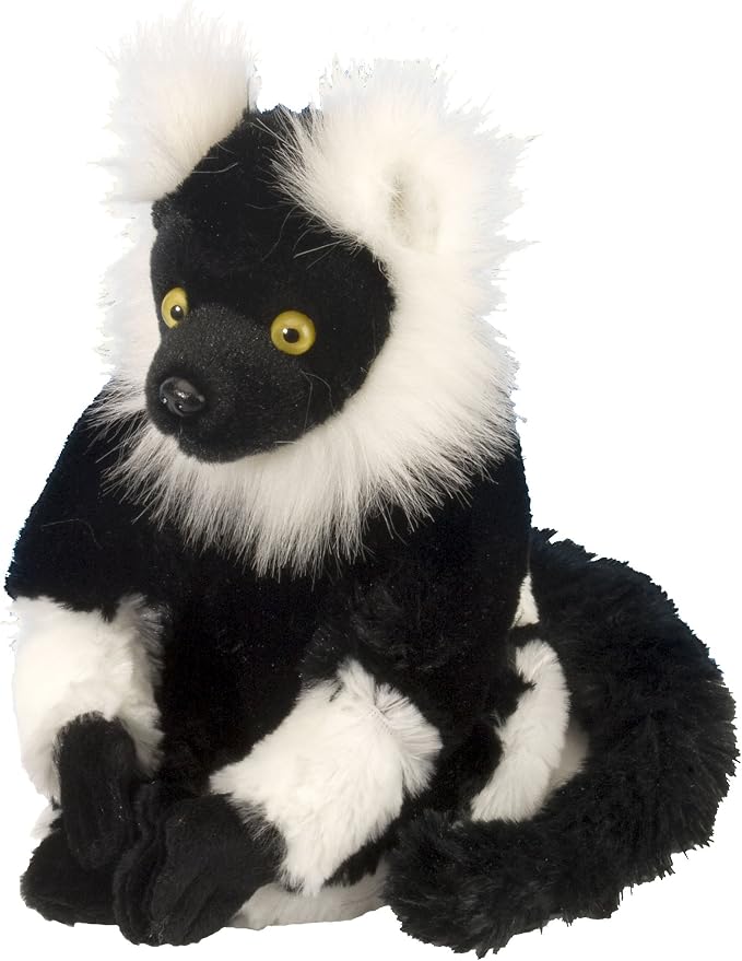 Amazon.com: Wild Republic Lemur Plush, Stuffed Animal, Plush Toy, Kids ...