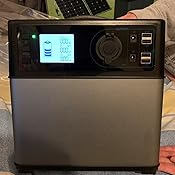 POWEROAK 400Wh Portable Power Solar Generator Lithium ion power supply ...