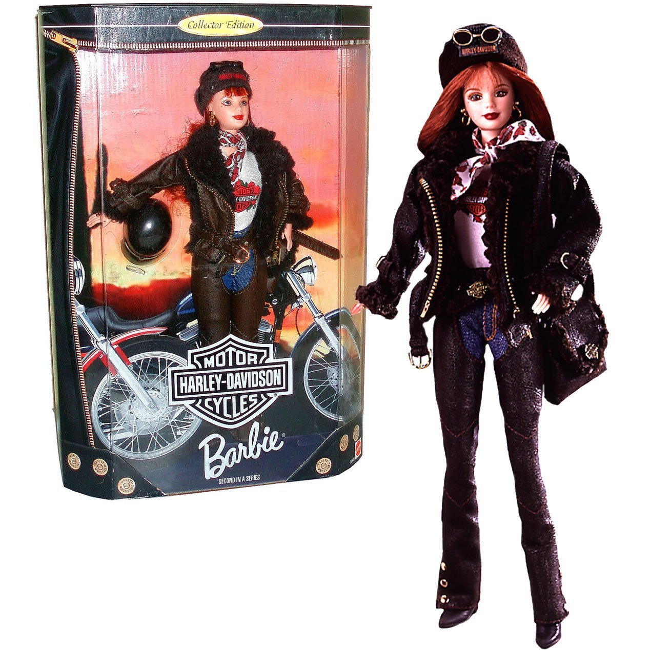 Mua Barbie Collector Edition: Harley Davidson Motorcycles Barbie Doll ...